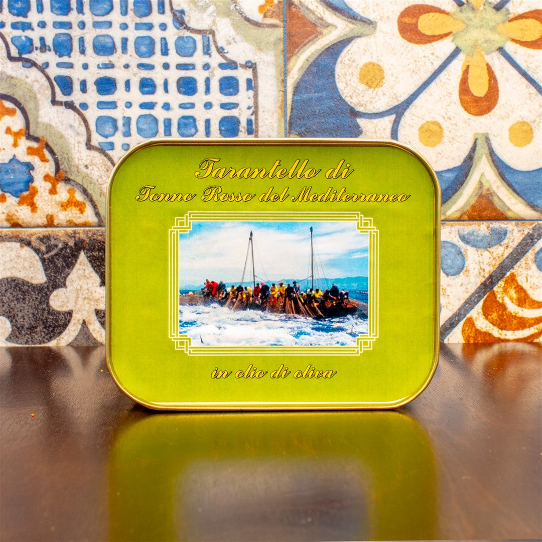 Tarantello di Tonno Rosso del mediterraneo in latta – La Sicilia in bocca